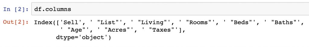 Understanding Pandas DataFrame Column Contents - Data Courses Understanding Pandas DataFrame Column Contents - Data Courses