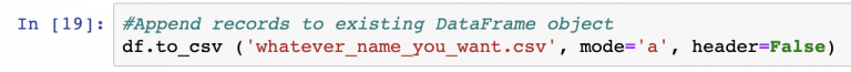 Write a Pandas DataFrame to a CSV File - Data Courses