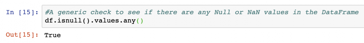 Manage Nan Values In A Dataframe Data Courses