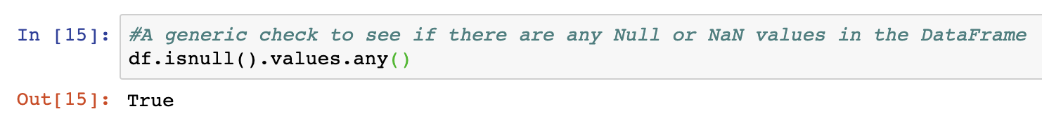 Manage Nan Values In A Dataframe Data Courses
